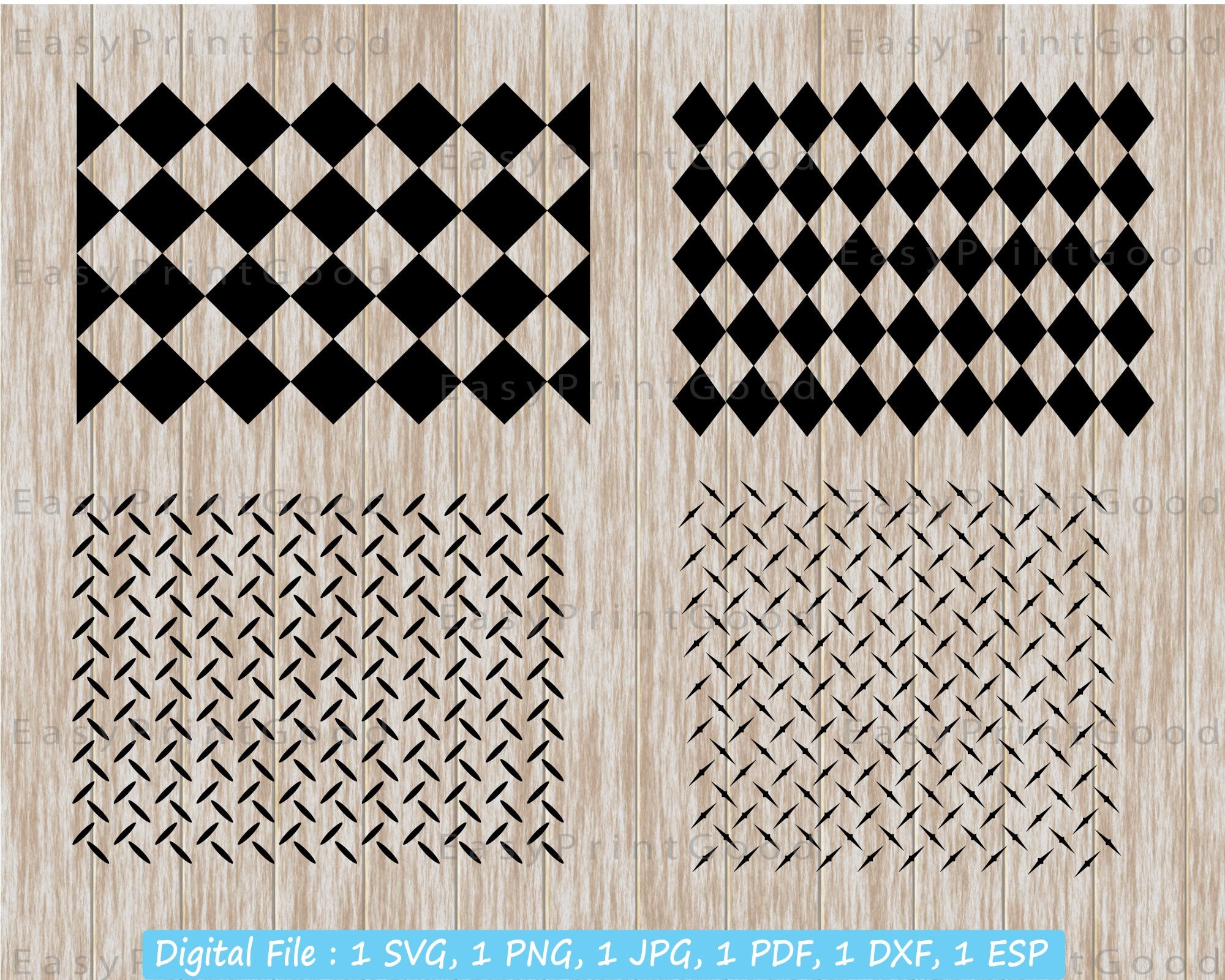 Diamond Pattern Svg Harlequin Seamless Pattern Svg Diamond | Etsy