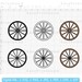 Wagon Wheel SVG: Western Clip Art (digital Download) - Etsy