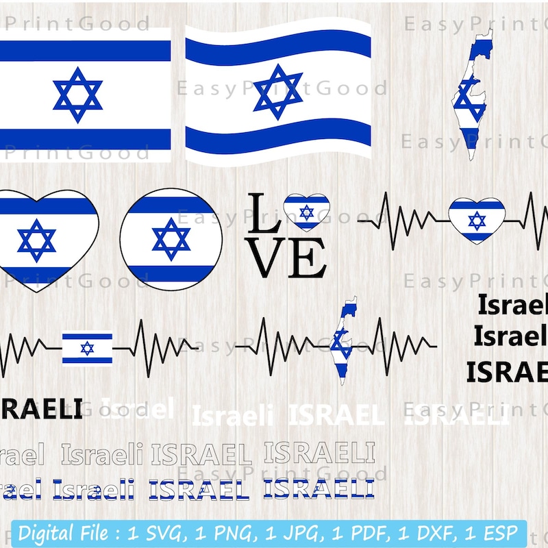 Israel Flag - Etsy