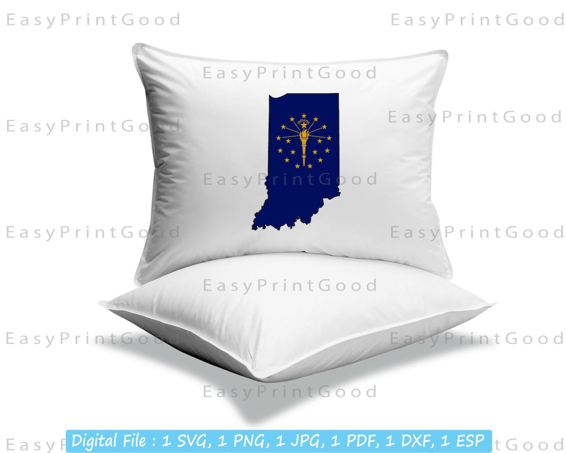 Indiana Svg Bundle 15 Indiana State Svg Indiana Clipart | Etsy