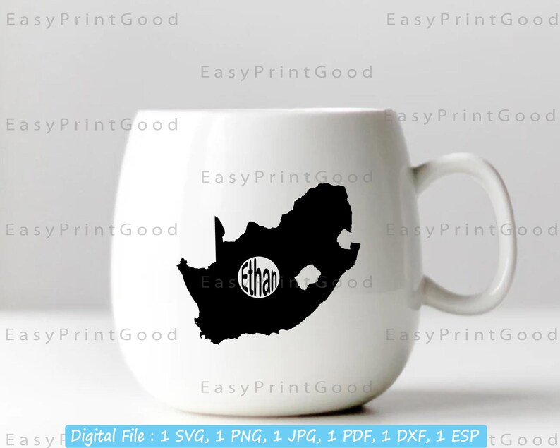 South Africa Map Svg Bundle South Africa Map Flag Svg South - Etsy