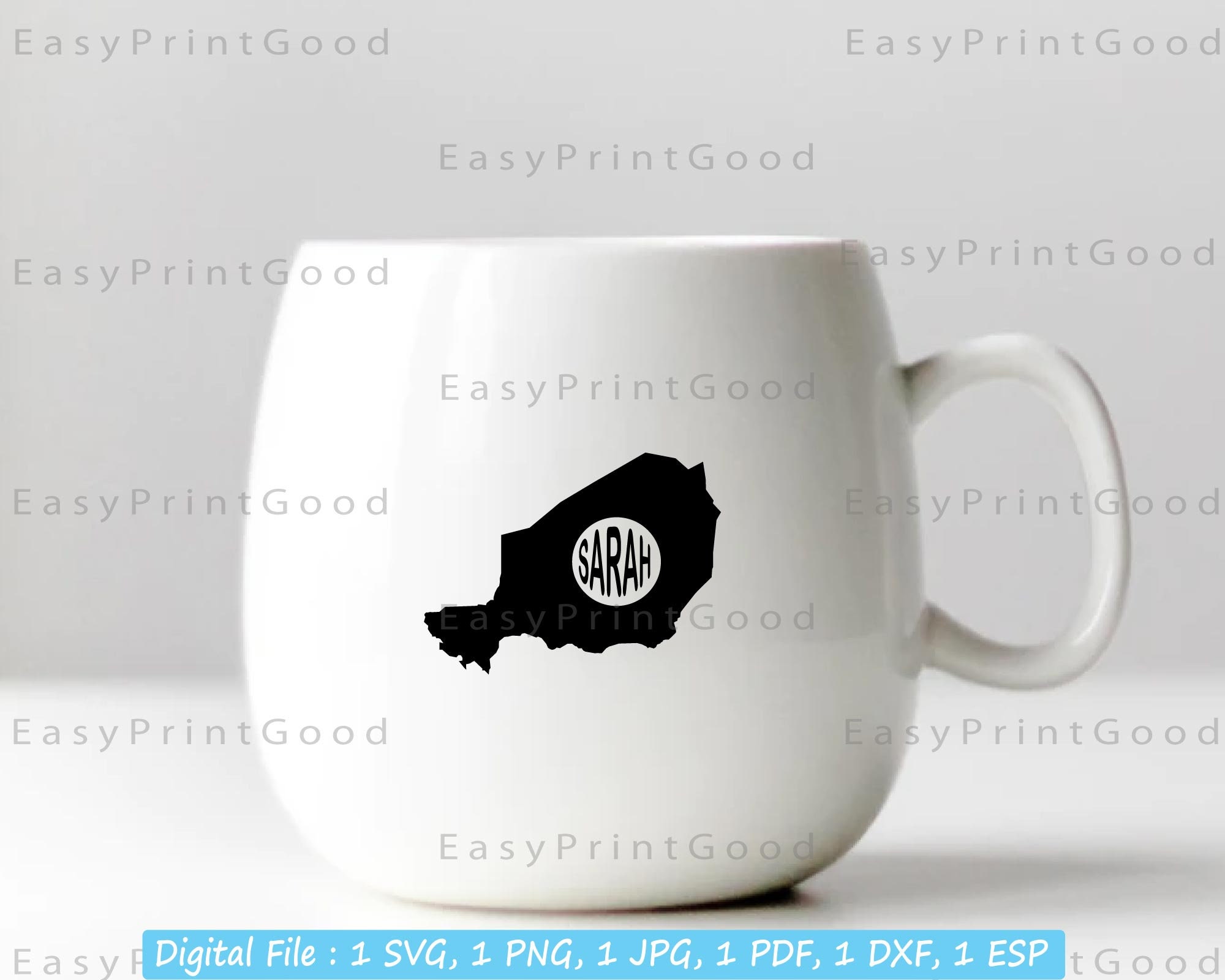 Niger Map Svg Bundle Niger Outline Nigerien Map Svg Home - Etsy