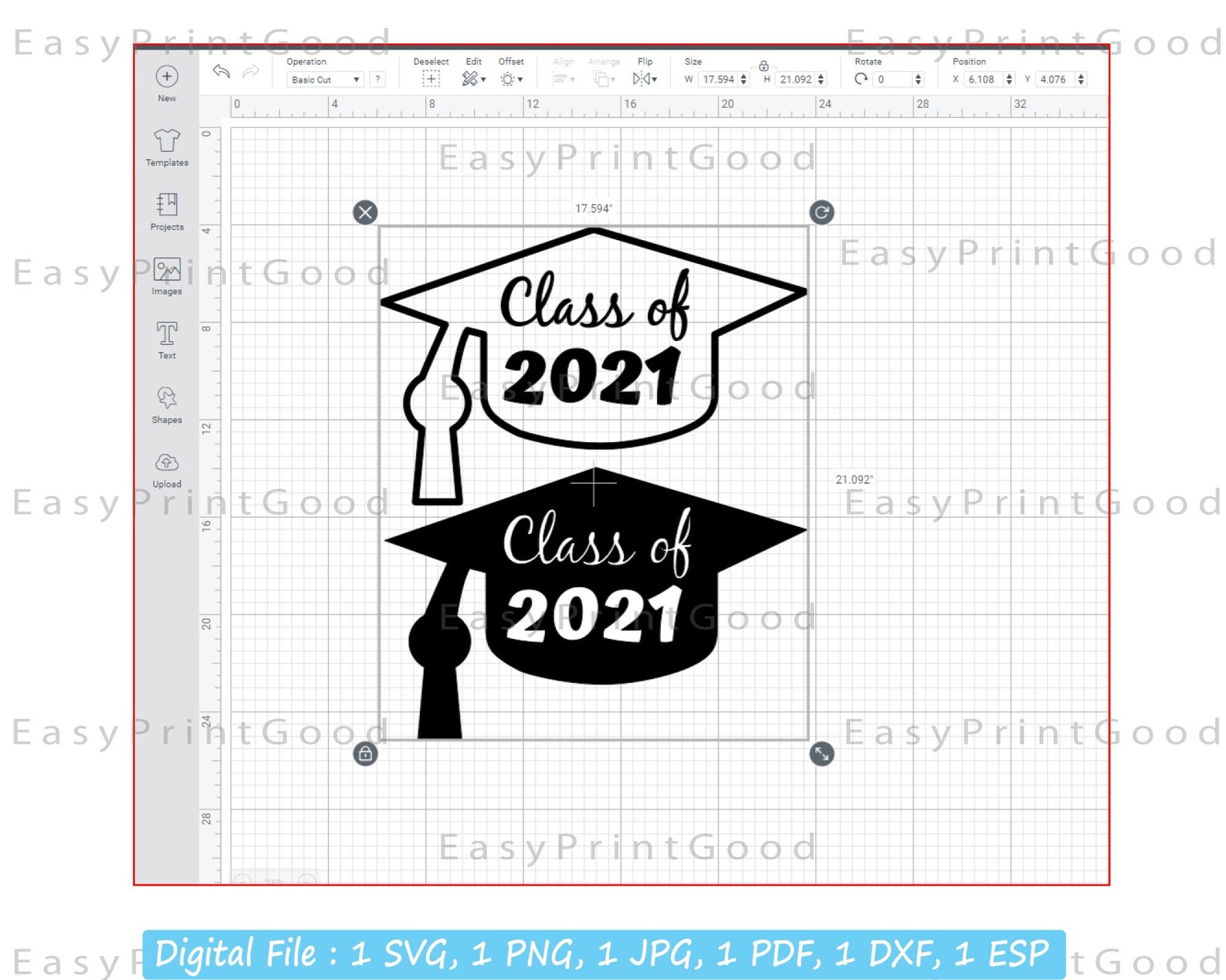2021 Graduation Cap Svg Senior 2021 Class of 2021 Clipart | Etsy