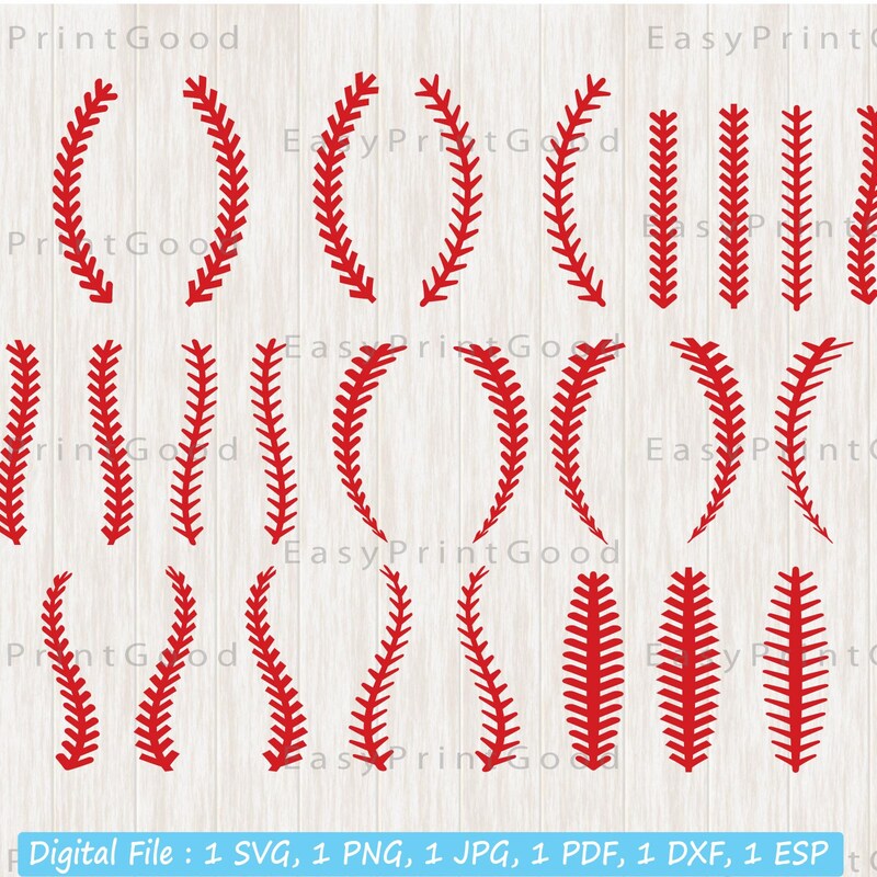 Softball Stitches - Etsy