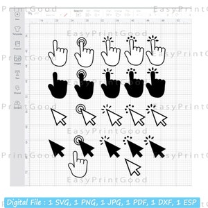 Mouse Click Svg, Click Svg, Computer Click Clipart, Mouse Pointer Svg ...