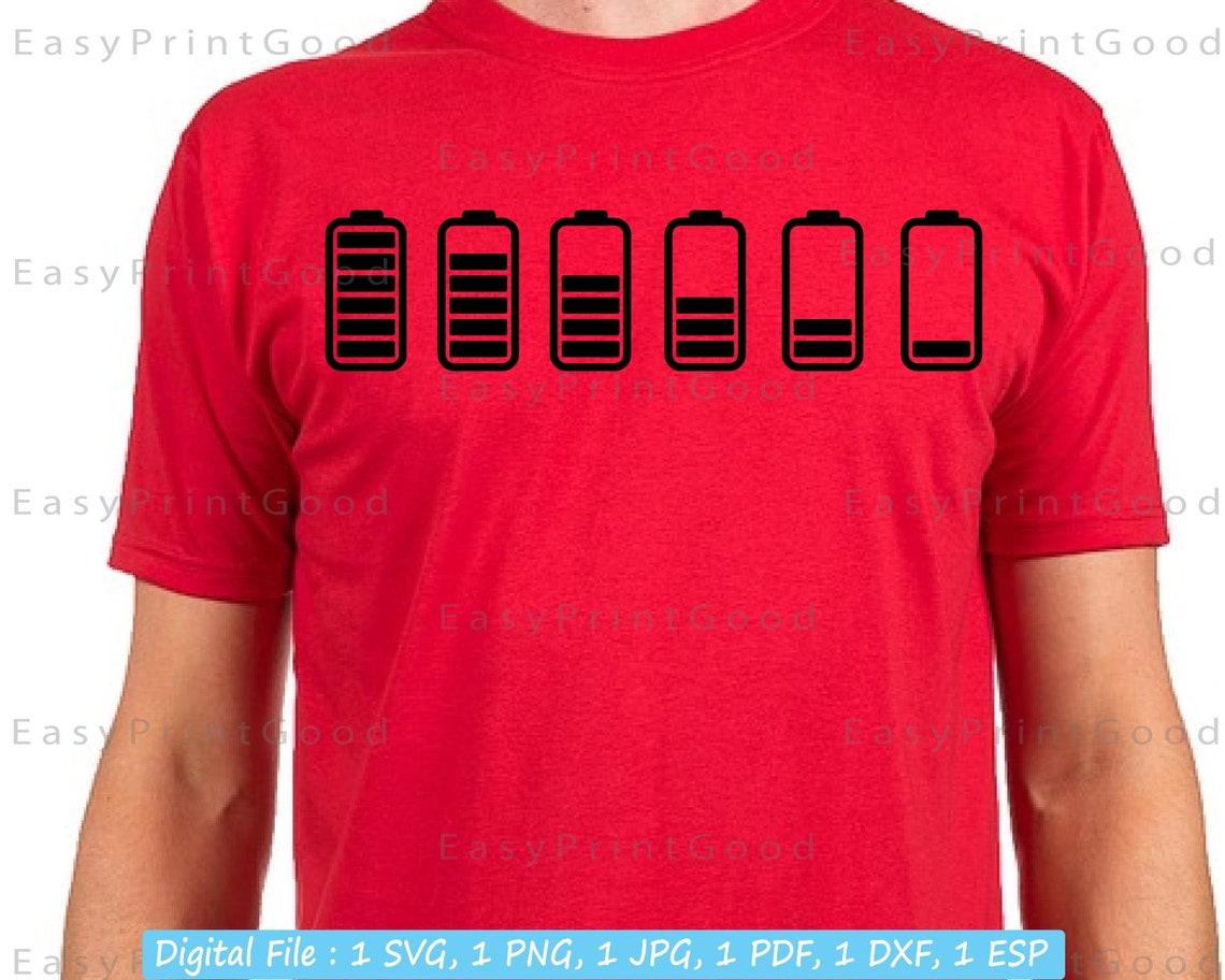 Battery SVG Bundle 50 Batteries Svg Batteries Clipart Low | Etsy