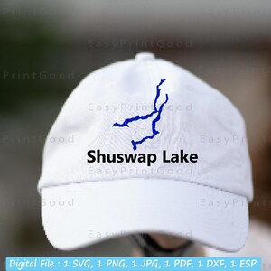 Shuswap Lake Svg Bundle, Outline, British Columbia, Love, Clipart ...