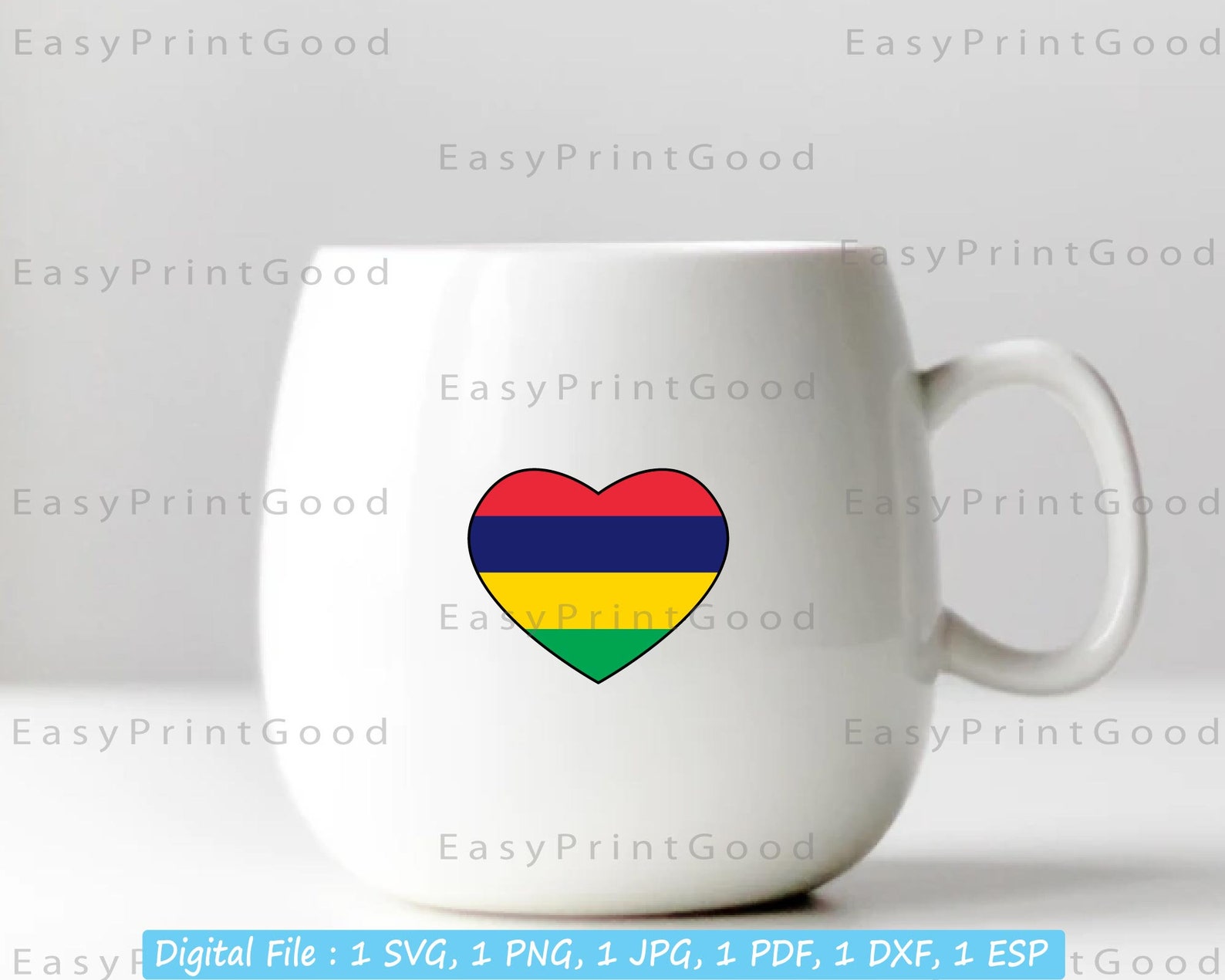 Mauritius Flag Bundle Svg Mauritius National Country Banner - Etsy