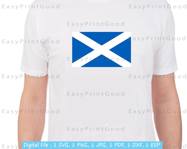 Scotland Flag Bundle Svg Scotland National Flag Scottish | Etsy