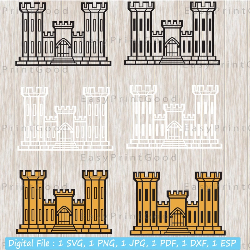 Army Engineer Svg - Etsy