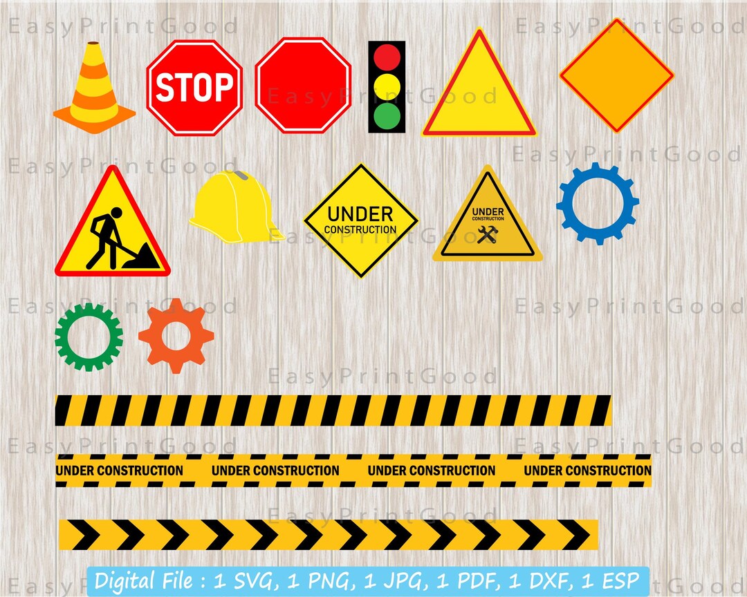Under Construction Svg, Under Construction Road Sign Svg, Construction ...