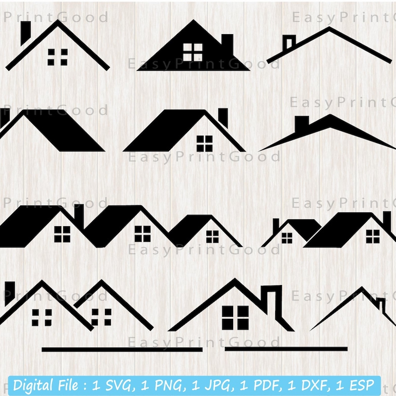 Roofing Svg - Etsy