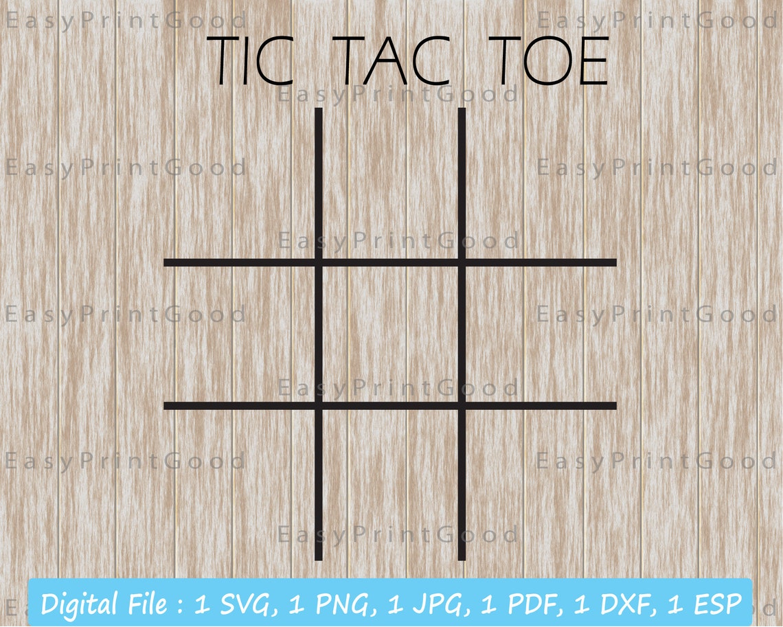 Tic Tac Toe Svg Board Game Svg Tic Tac Toe Clipart Shot Glass | Etsy
