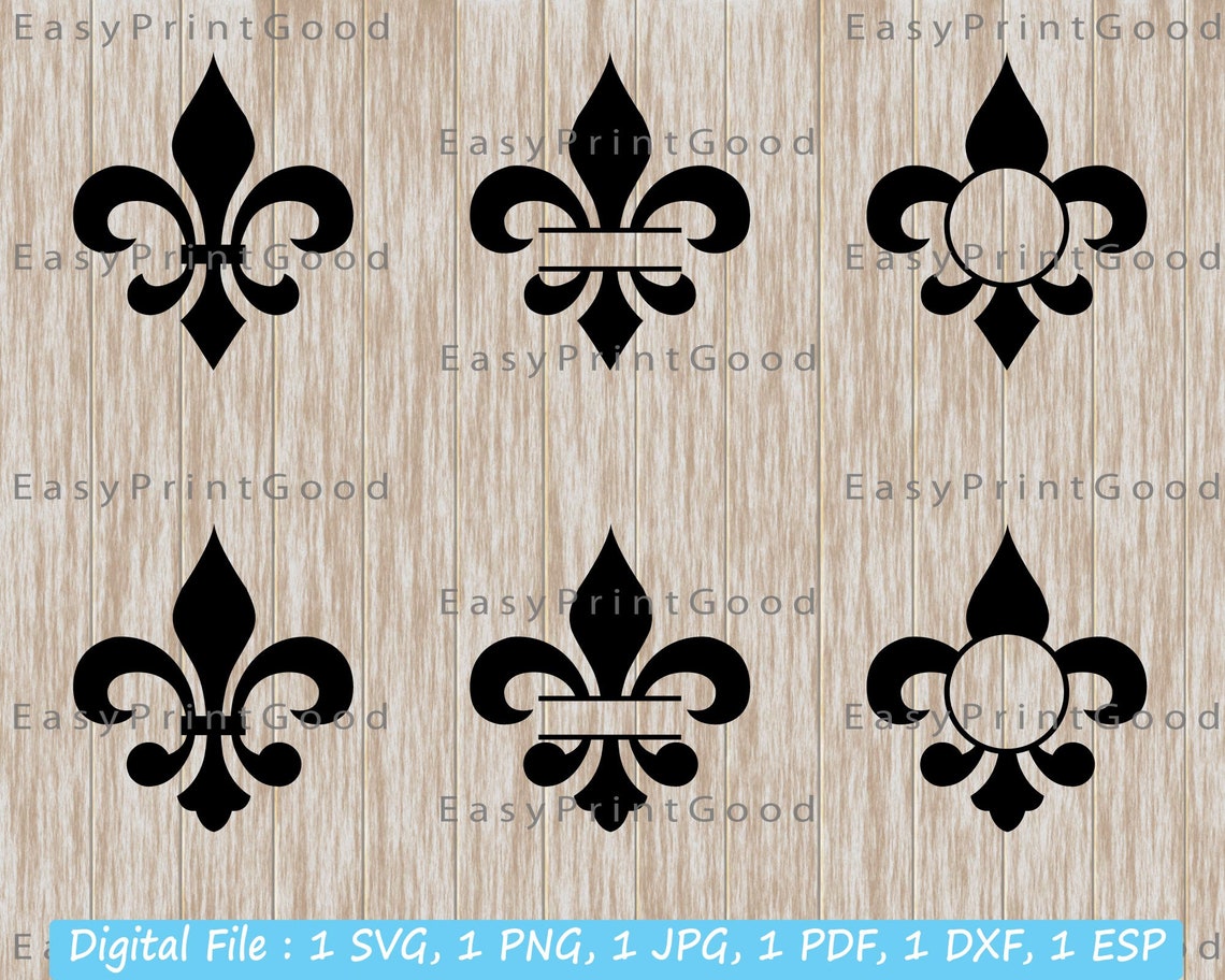 Fleur De Lis Svg Lily Svg Fleur De Lis Clipart Fleur De Lis - Etsy