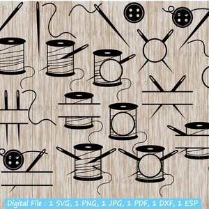 Nähen Nadel Svg, Nähen Nadel Faden Svg, Nähen Svg, Quilte Svg, Nähen ...