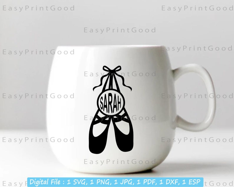 Ballet Shoes SVG Bundle: Ballerina, Pointe Slippers, Dance Cut File ...