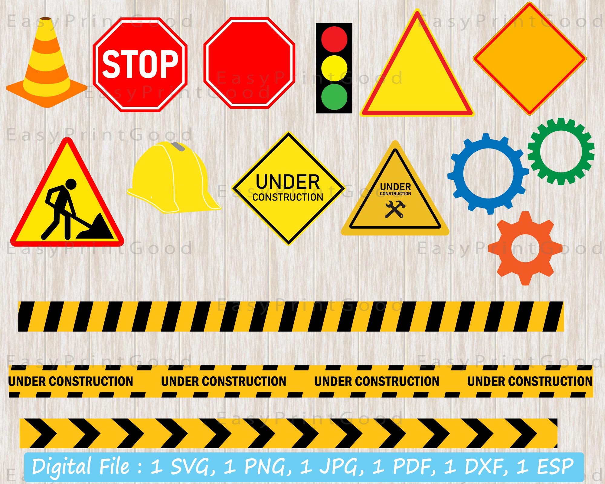 Under Construction Svg Under Construction Road Sign Svg - Etsy