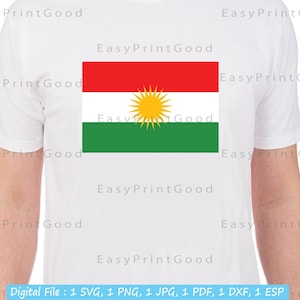 Kurdistan Flag Bundle Svg, Kurd Kurdistani Banner, Love Kurdistan ...