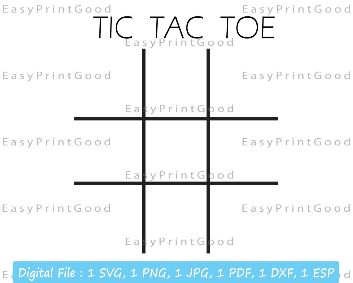 Tic Tac Toe Svg Board Game Svg Tic Tac Toe Clipart Shot Glass | Etsy