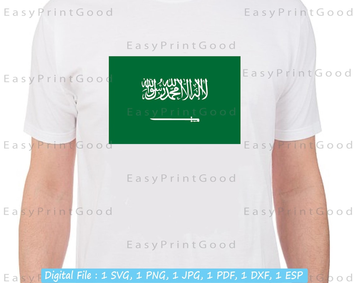 Saudi Arabia Flag Svg Bundle Saudi Arabia Nation Country - Etsy