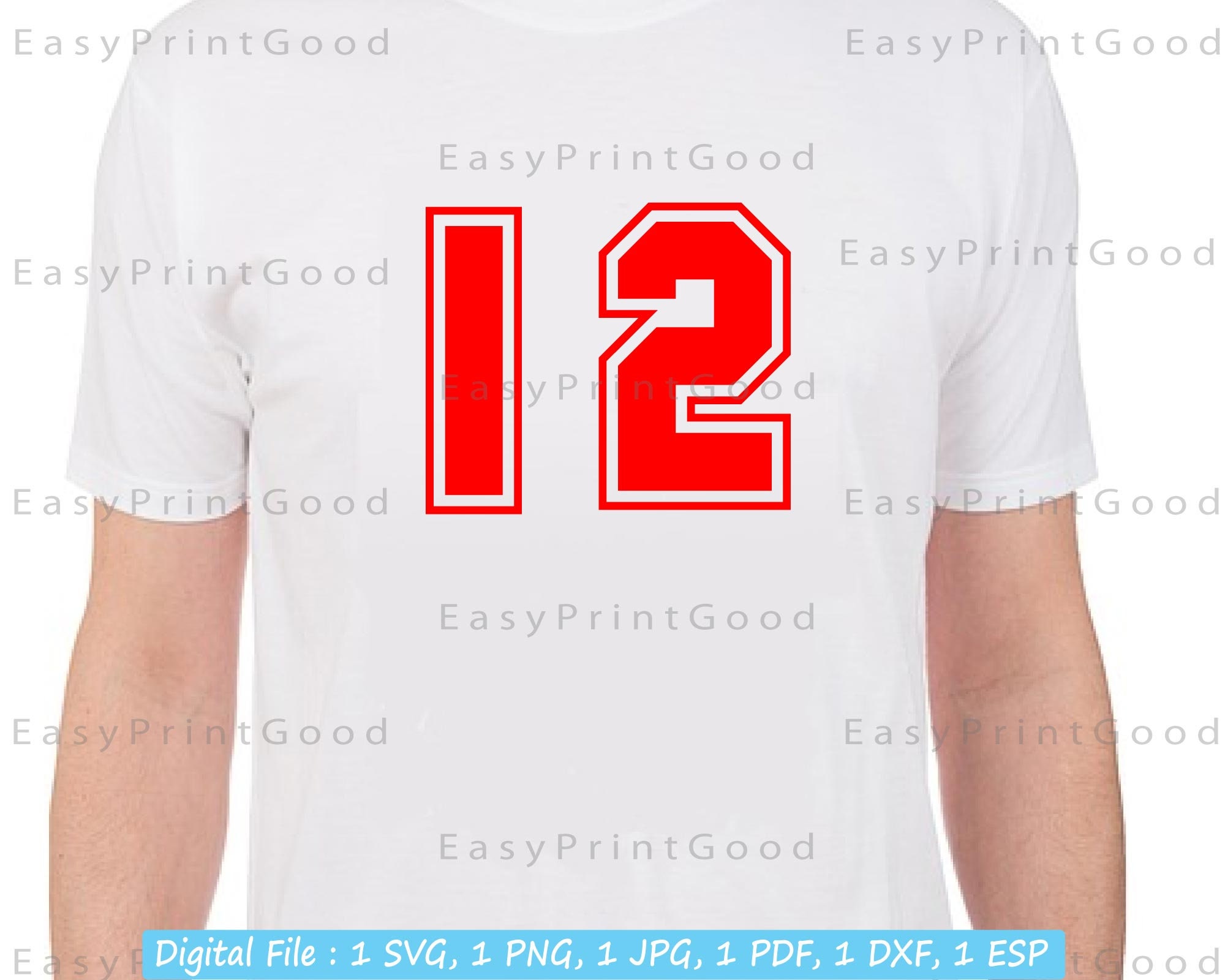Varsity Numbers Svg Football Numbers Svg Football Numbers - Etsy Hong Kong