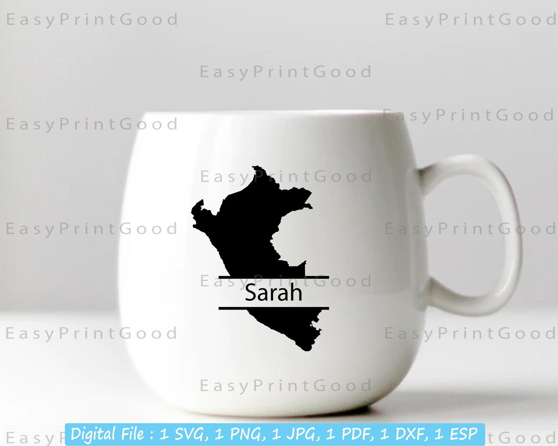 Peru Svg Bundle Peru Map Outline Peru Map Love Home - Etsy