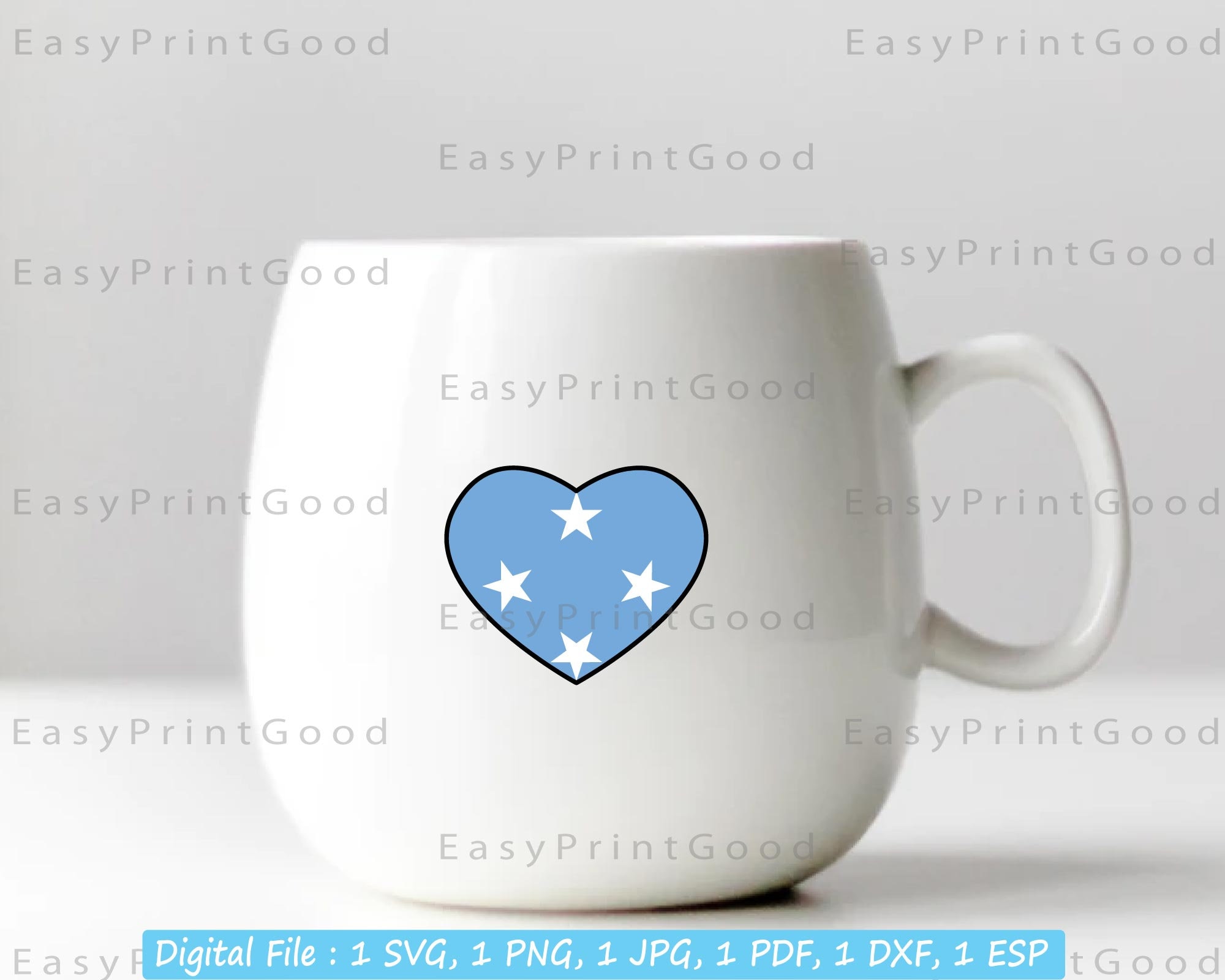 Micronesia Flag Svg Bundle Micronesian Nation Country Banner - Etsy