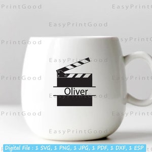 Movie Clapperboard Svg, Film Clapper Board Svg, Clapper Svg, Film ...