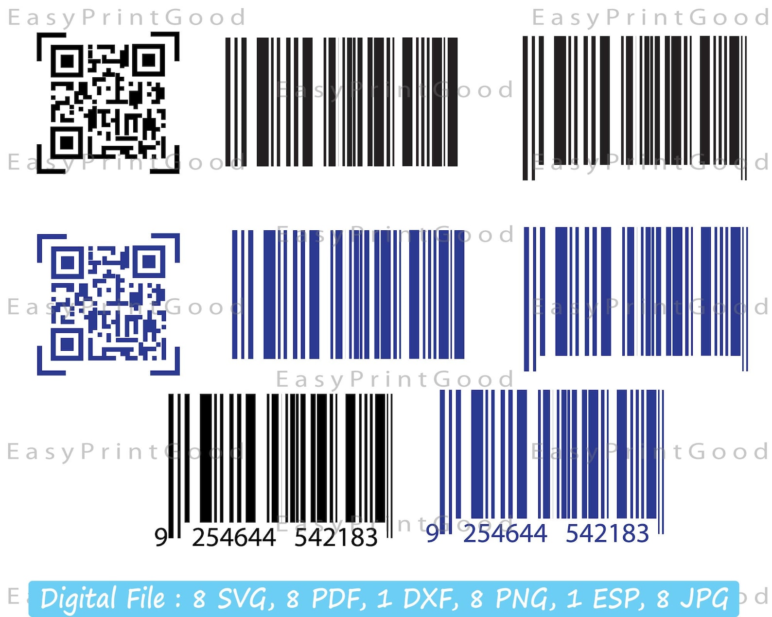 Barcode Svg Bar Code Svg Barcode Clipart Shopping Svg - Etsy UK