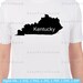 Kentucky Svg Bundle, Kentucky State Svg, Kentucky Outline, Kentucky Map ...