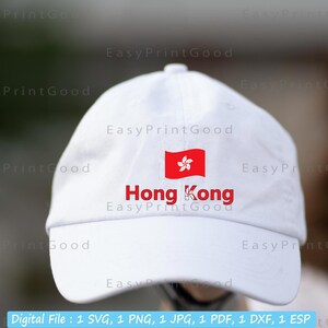 Hong Kong Flag Bundle Svg, Hong Kong National Flag, Love HK, Waving ...