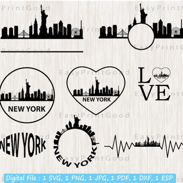 Nyc Svg - Etsy