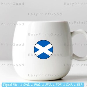 Scotland Flag Bundle Svg, Scotland National Flag, Scottish Nation ...