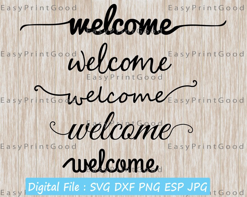 Welcome Svg Welcome Sign Svg Welcome Clipart Quotes Svg - Etsy