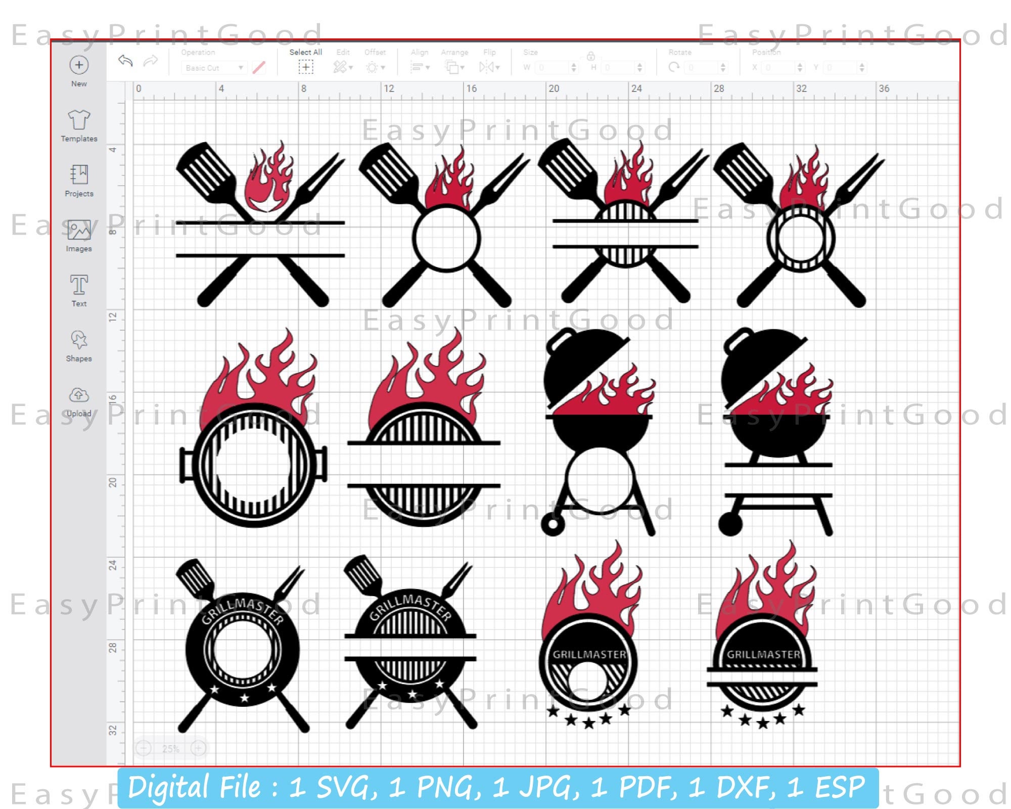 BBQ SVG Bundle Grill Master Svg BBQ Svg Grilling Svg - Etsy
