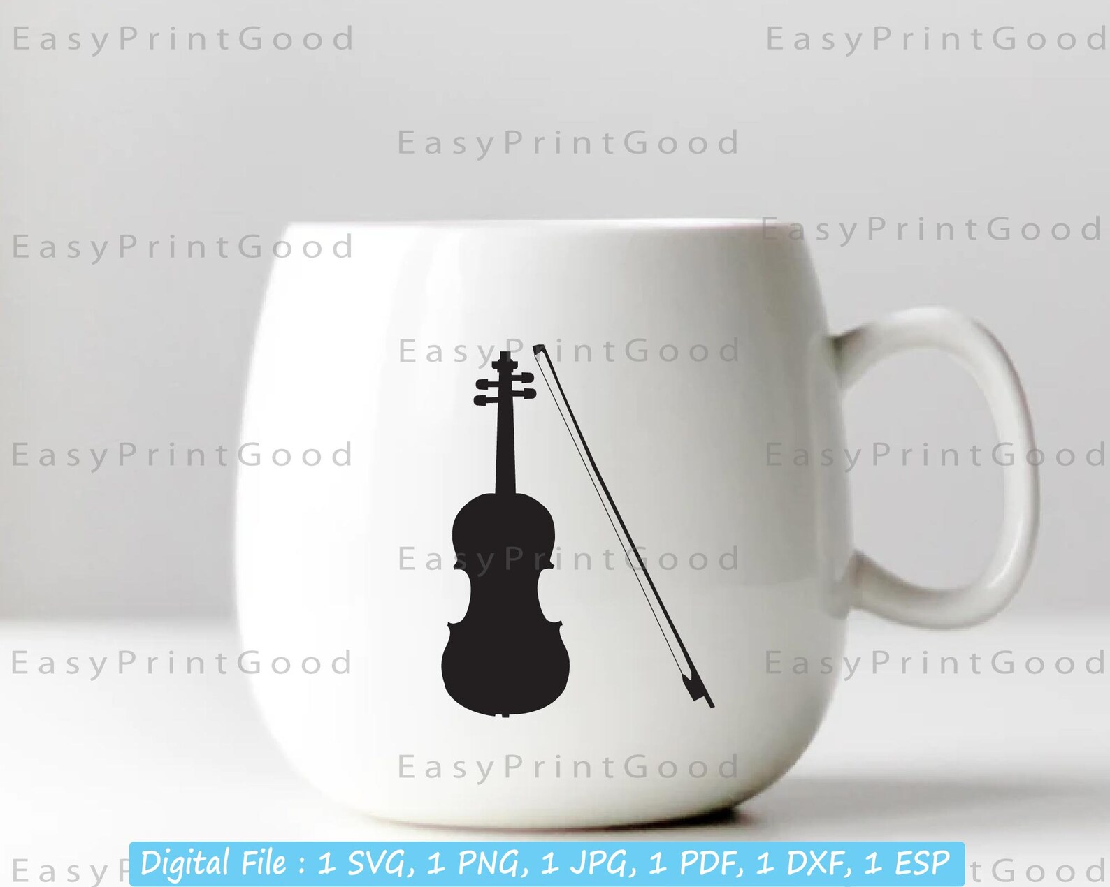 Violin Svg Violin Logo Violin Clipart Music Violin Cut - Etsy