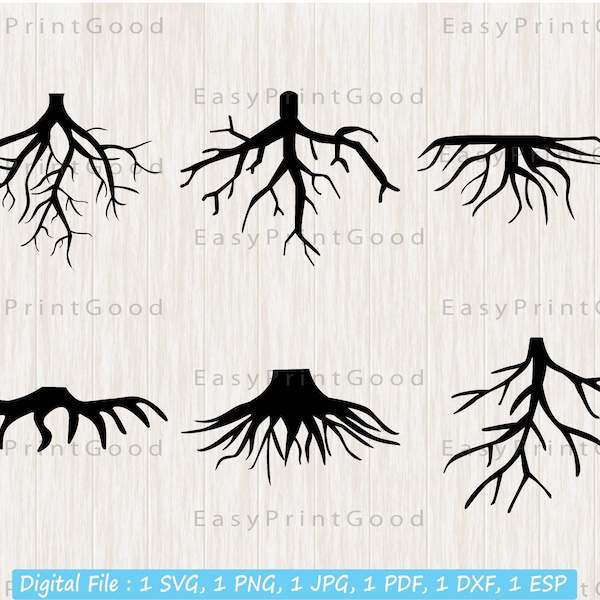 Tree Roots - Etsy