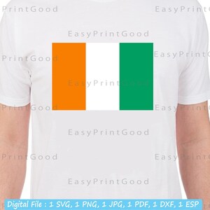 Ivory Coast Flag Bundle Svg, Côte D'ivoire National Flag Svg, Love ...