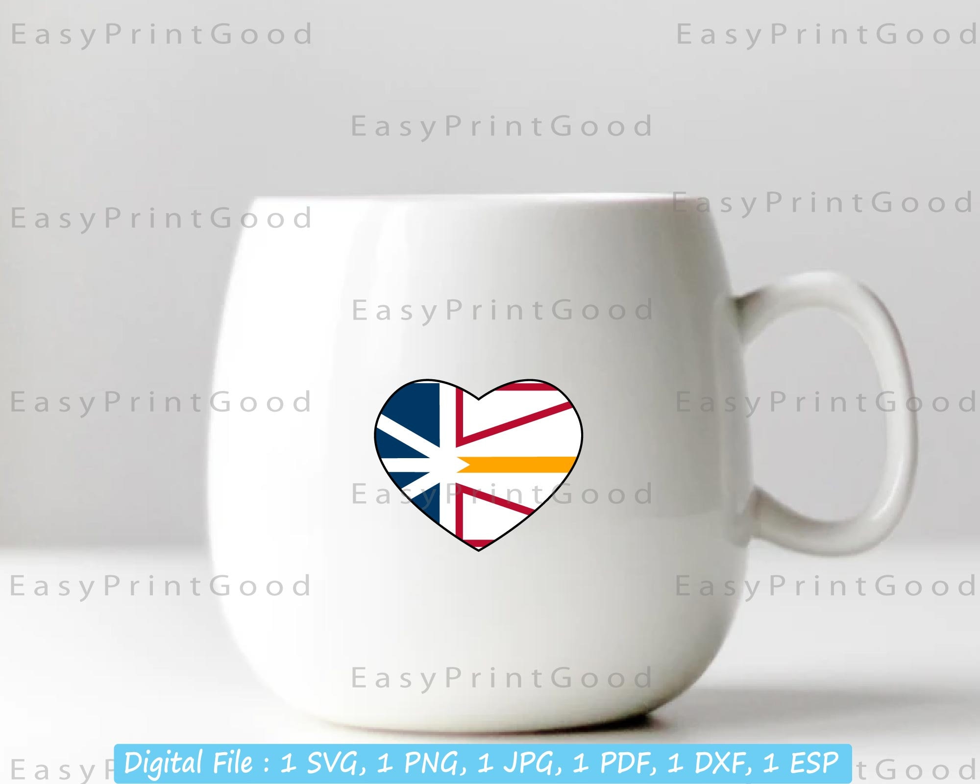 Newfoundland and Labrado Flag Bundle Svg Canadian Province - Etsy Canada