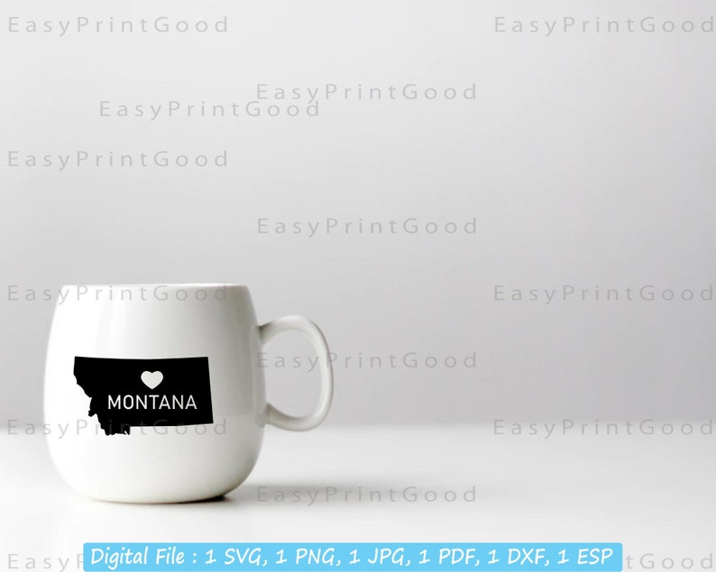 Montana State SVG Bundle Montana Outline Svg Montana State | Etsy