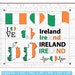 Republic of Ireland Map Flag Svg, Ireland Flag Svg, Country Nation ...
