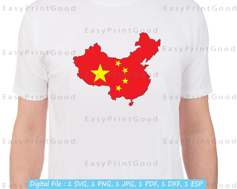 China Svg Bundle Chinese State Svg Chinese Outline China - Etsy