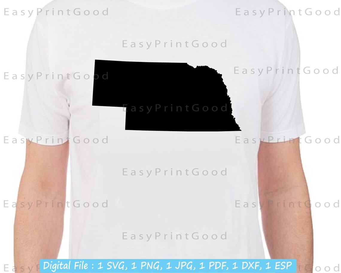 Nebraska Svg Bundle Nebraska State Svg Nebraska Outline | Etsy