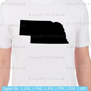 Nebraska Svg Bundle, Nebraska State Svg, Nebraska Outline, Nebraska Map ...