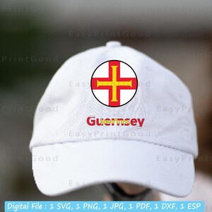Guernsey Flag Svg Bundle, Guernsey Clipart, Love, Waving, Guernsey Flag ...