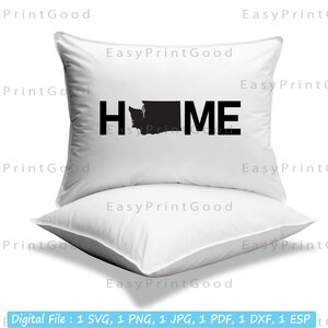 Washington Svg Bundle, 15 Washington State Svg, Washington Clipart ...