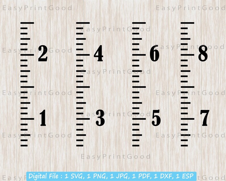 Growth Chart Svg, Growth Ruler, Wall Ruler, Growth Chart Ruler, Growth ...