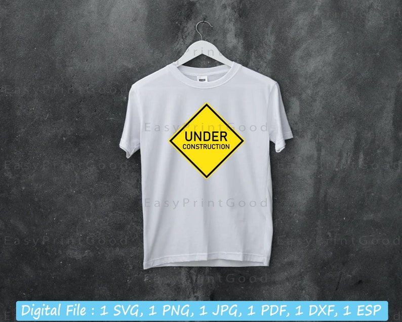 Under Construction Svg Under Construction Road Sign Svg - Etsy