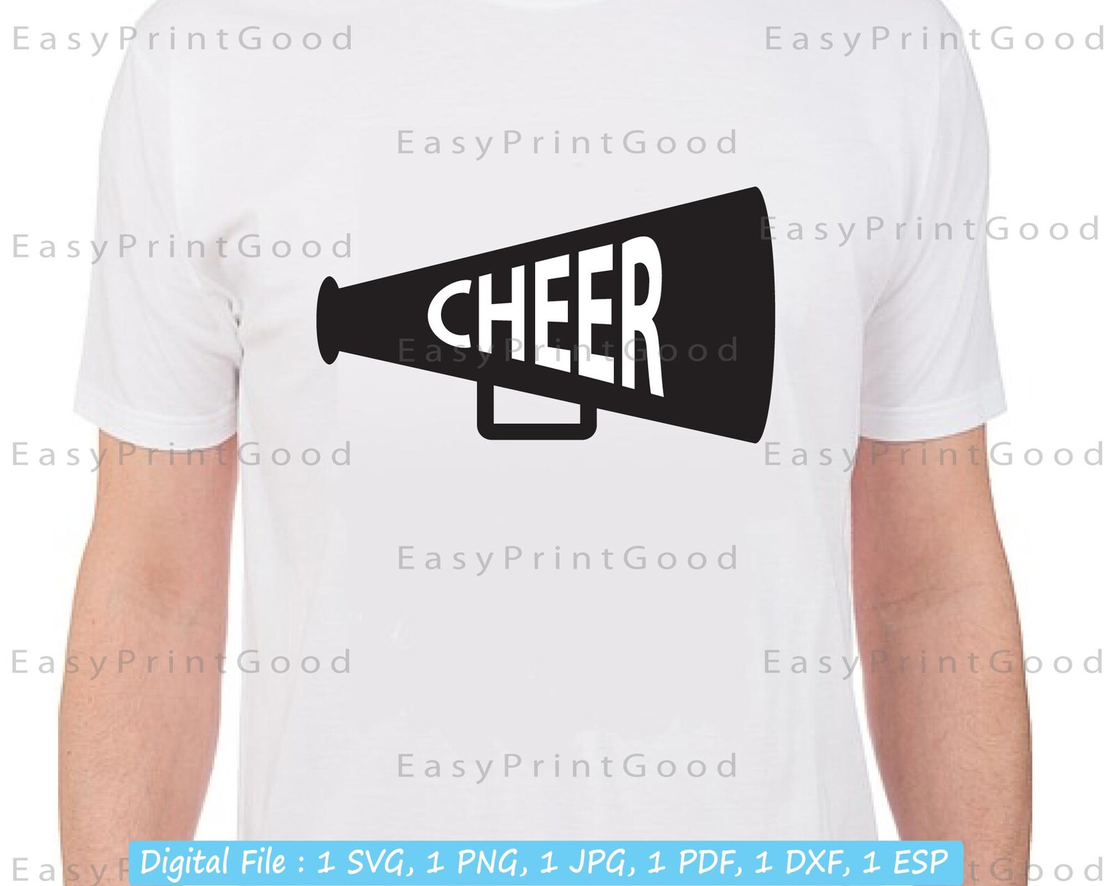 Cheer Megaphone Svg Cheer Svg Megaphone Svg Cut Files Cheer - Etsy