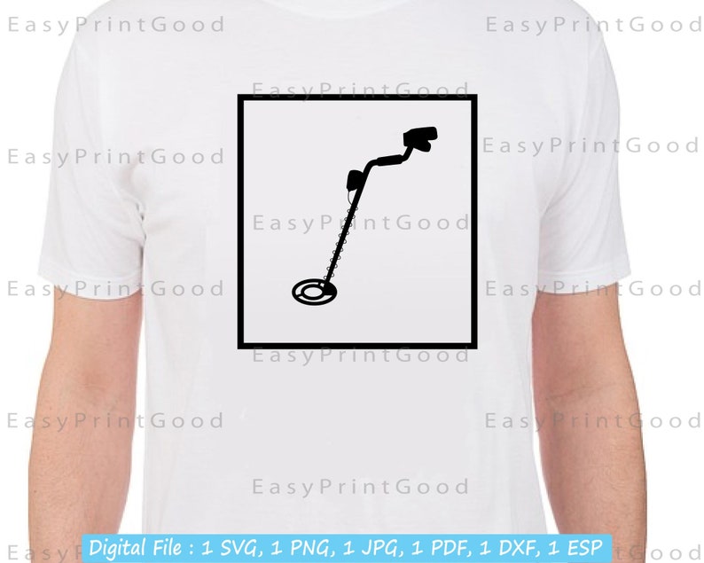 Metal Detector Svg Treasure Hunting Metal Detector Clipart - Etsy